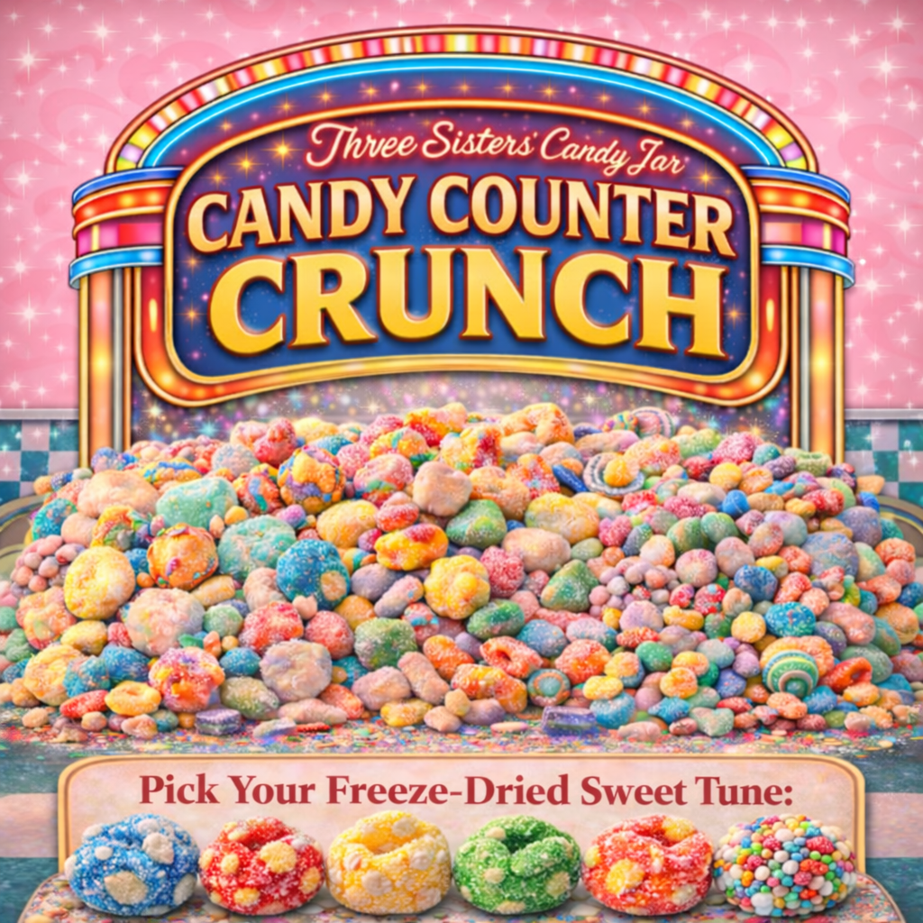 The Candy Counter Crunch (Freeze-Dried Candy) – Three Sisters' Candy Jar